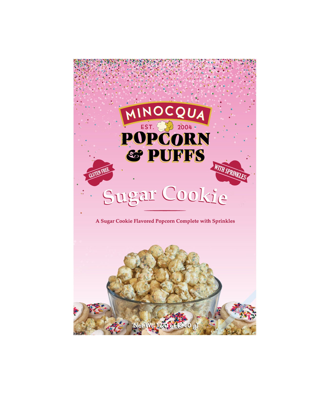 Caramel Popcorn Flavors (1/2 Gal) | Minocqua Popcorn & Puffs